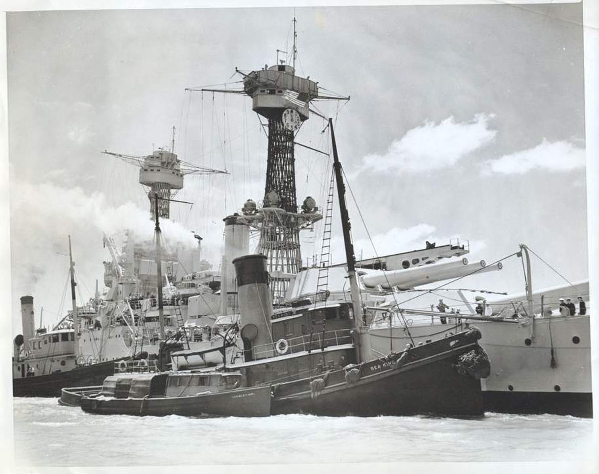 Battleship Photo Index BB-43 USS TENNESSEE