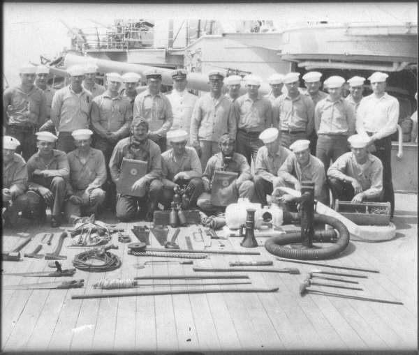 Battleship Photo Index BB-48 USS WEST VIRGINIA