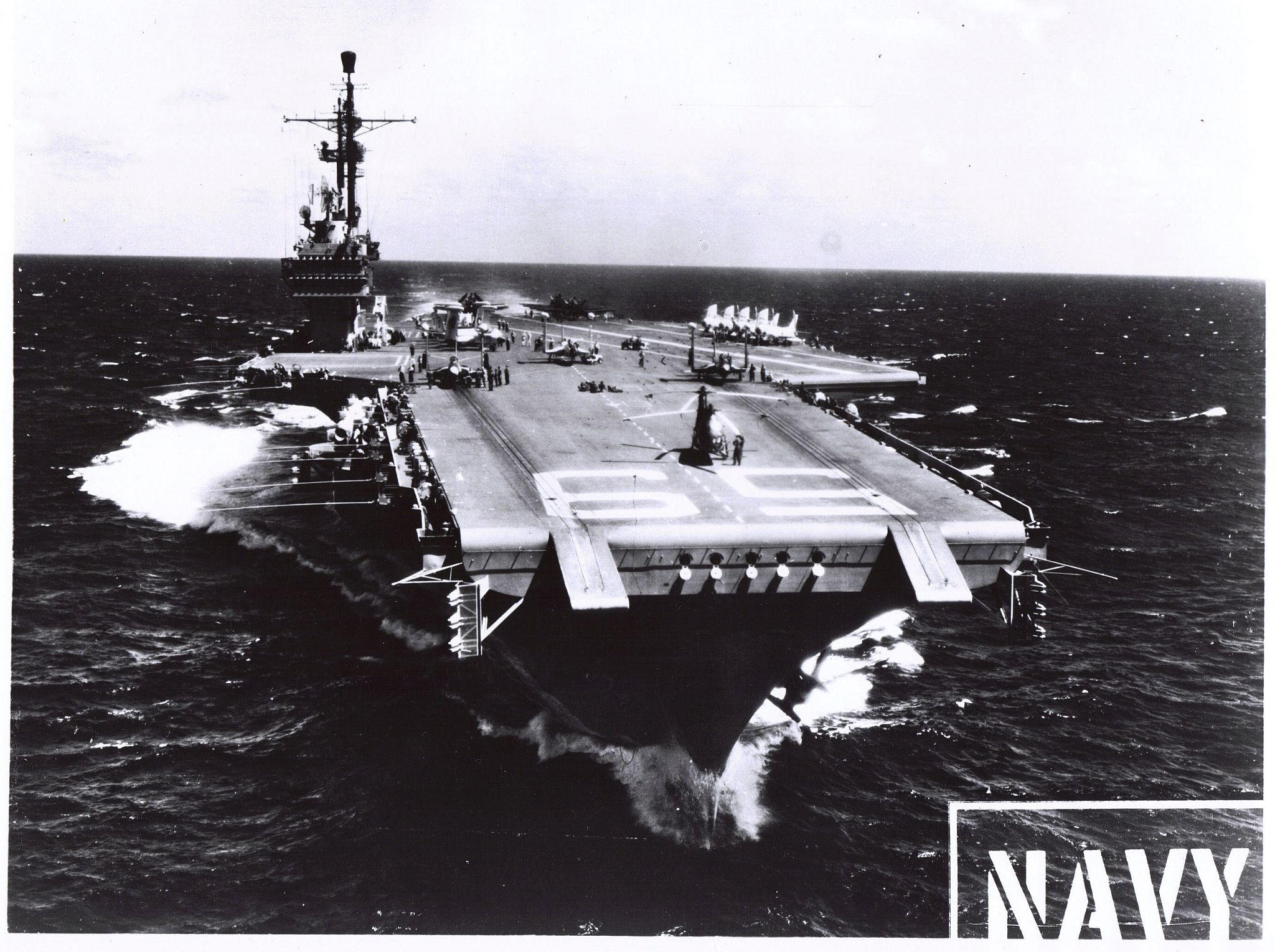 Aircraft Carrier Photo Index: USS FORRESTAL (CVA-59)