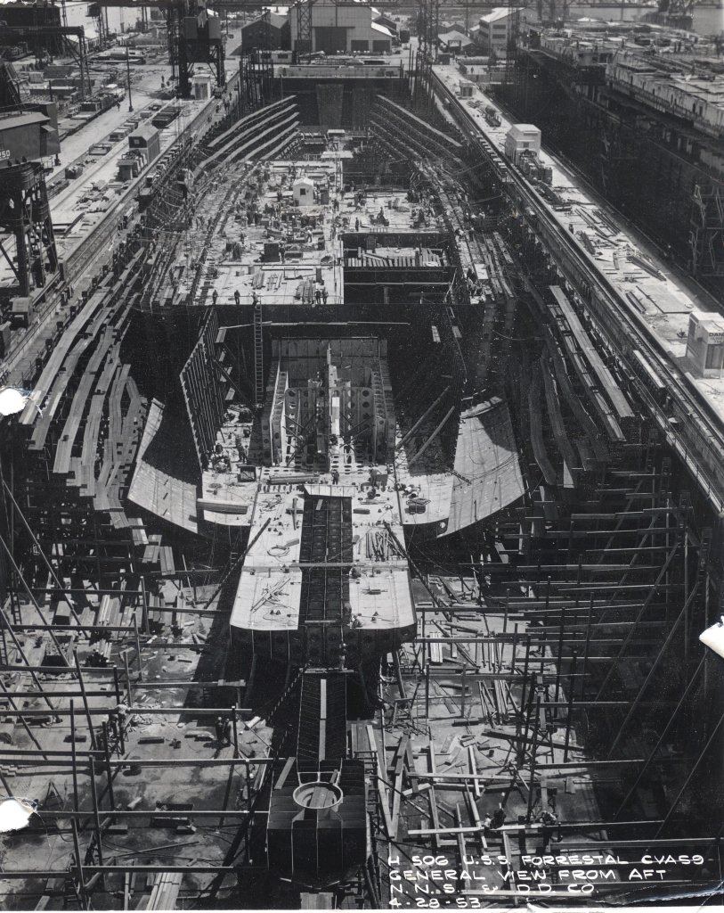 Aircraft Carrier Photo Index: USS FORRESTAL (CVA-59)