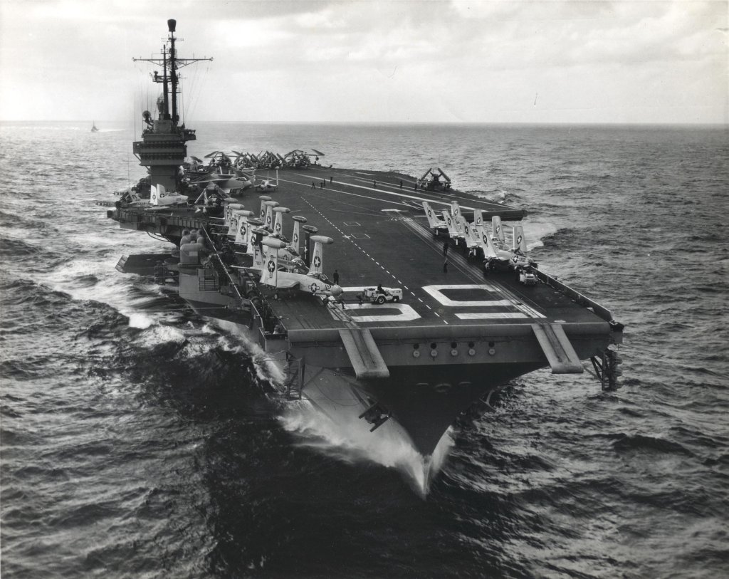 Aircraft Carrier Photo Index: USS FORRESTAL (CVA-59)