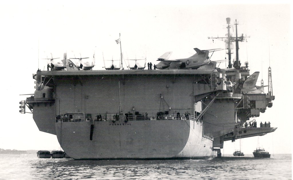 Aircraft Carrier Photo Index: USS FORRESTAL (CVA-59)