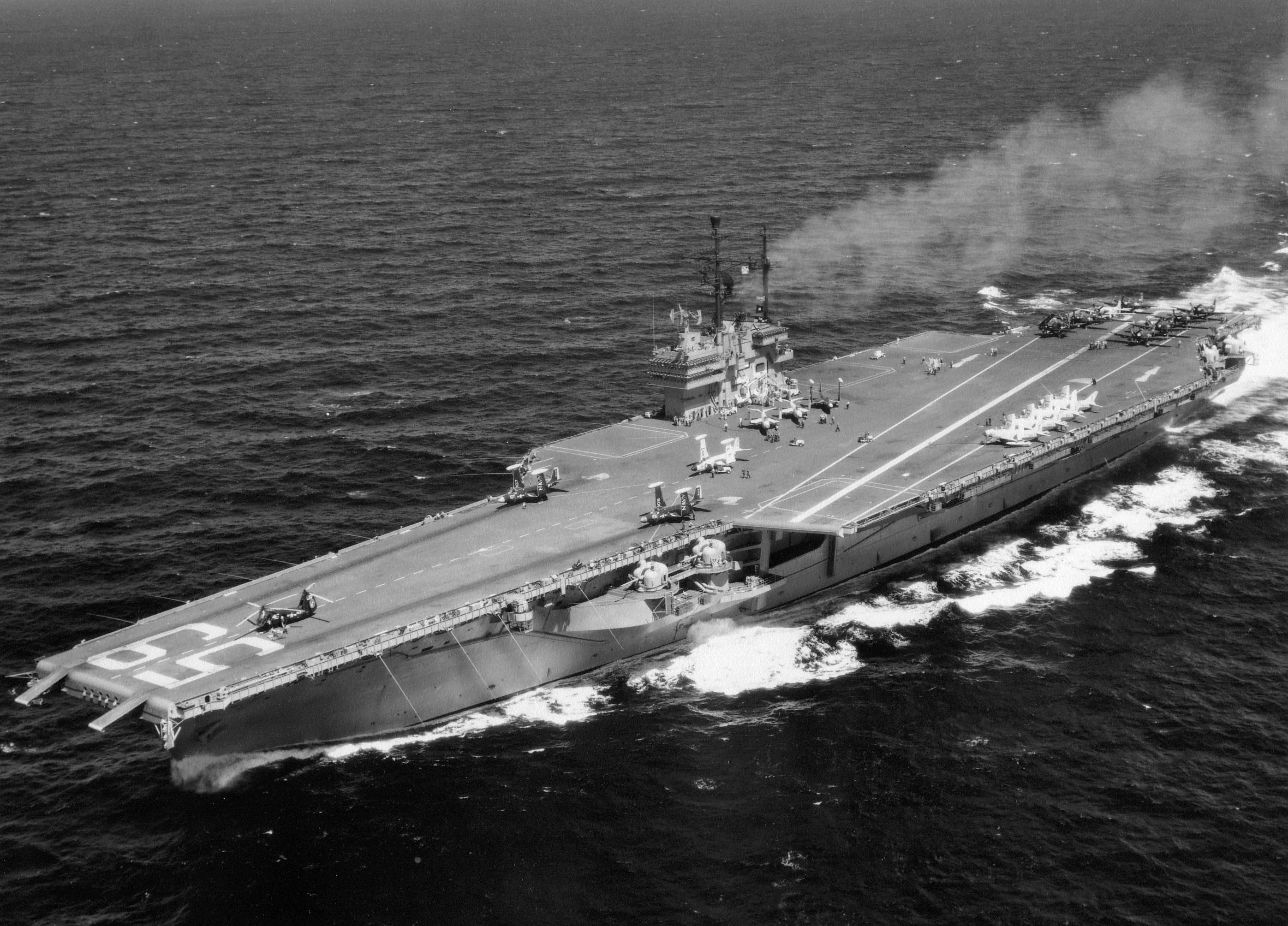 Aircraft Carrier Photo Index: USS FORRESTAL (CVA-59)
