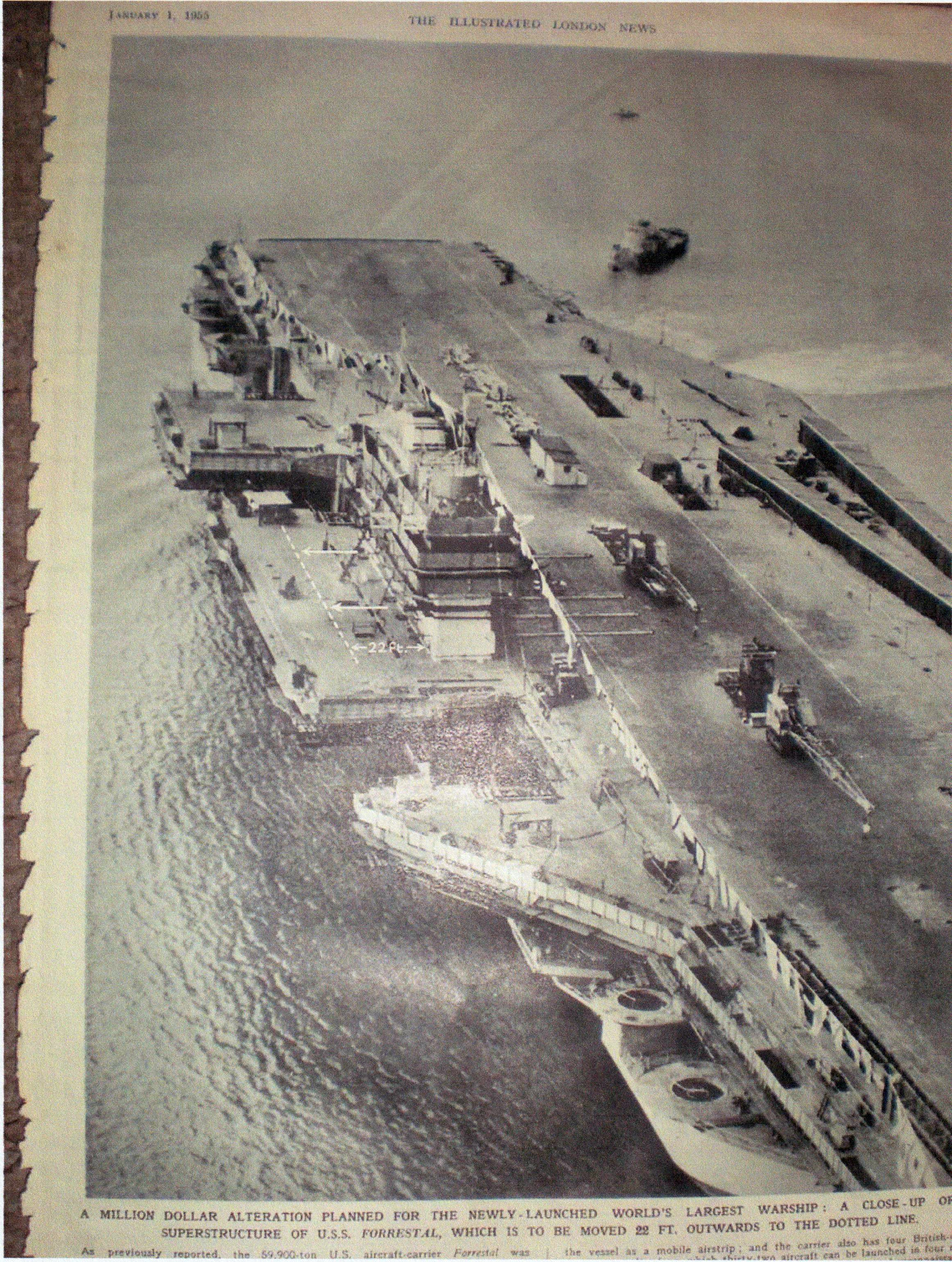 Aircraft Carrier Photo Index: USS FORRESTAL (CVA-59)