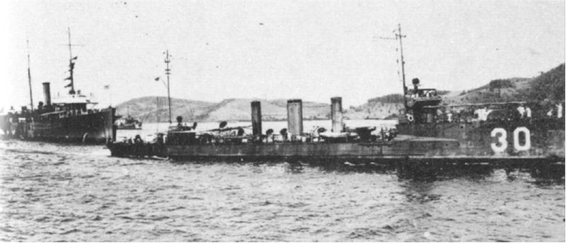 Destroyer Photo Index DD-30 USS WARRINGTON