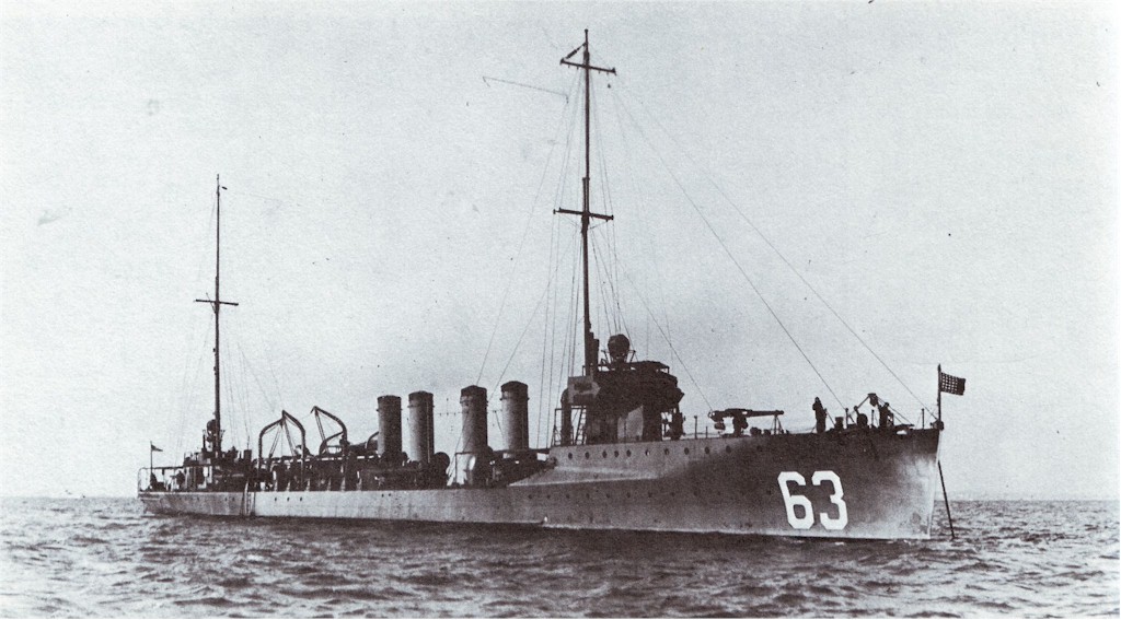 Destroyer Photo Index DD-63 USS SAMPSON