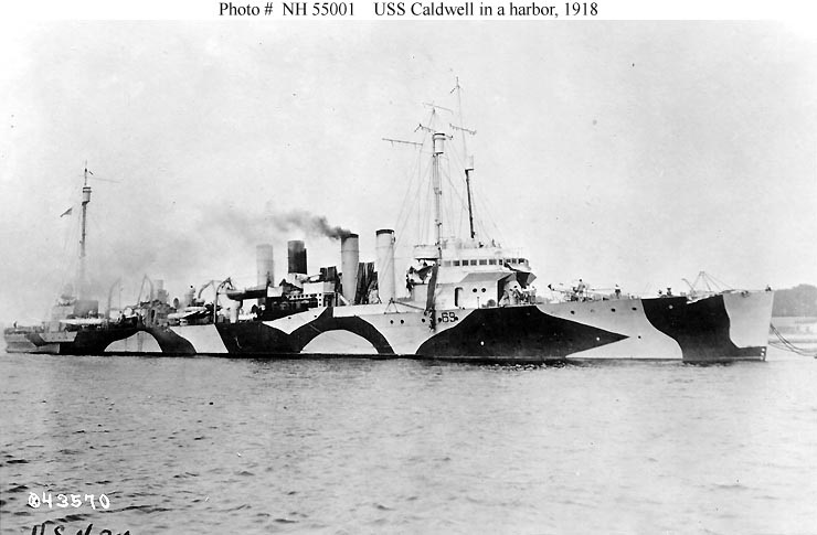 Destroyer Photo Index DD-69 USS CALDWELL