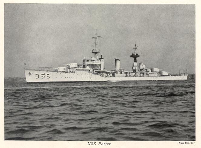 Destroyer Photo Index DD-356 USS PORTER
