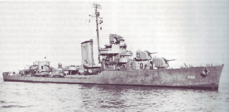 Destroyer Photo Index DD-400 USS McCALL