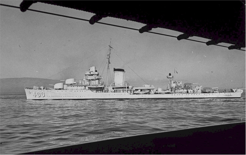 Destroyer Photo Index DD-400 USS McCALL