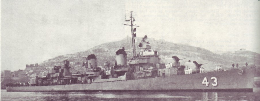 Destroyer Photo Index DD-509 USS CONVERSE
