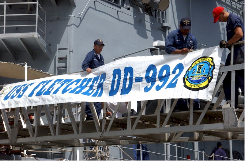 Destroyer Photo Index DD-992 USS FLETCHER