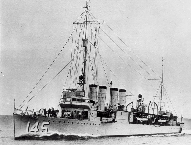 Destroyer Photo Index DD-145 USS GREER