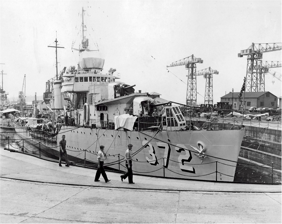 Destroyer Photo Index DD-372 USS CASSIN