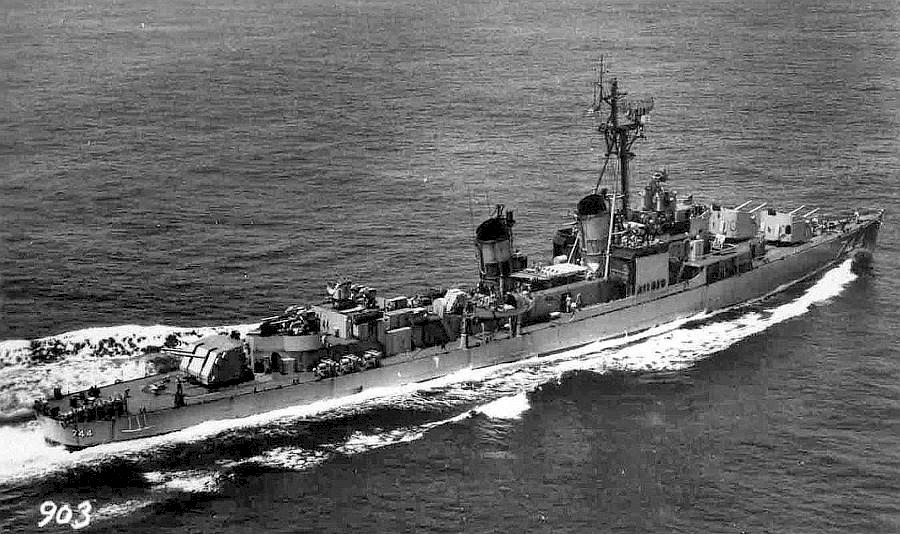 Destroyer Photo Index DD-744 USS BLUE