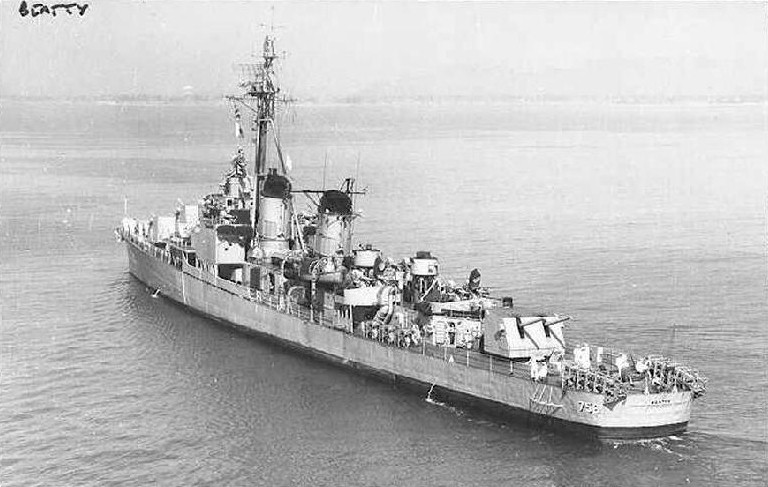 Destroyer Photo Index DD-756 USS BEATTY