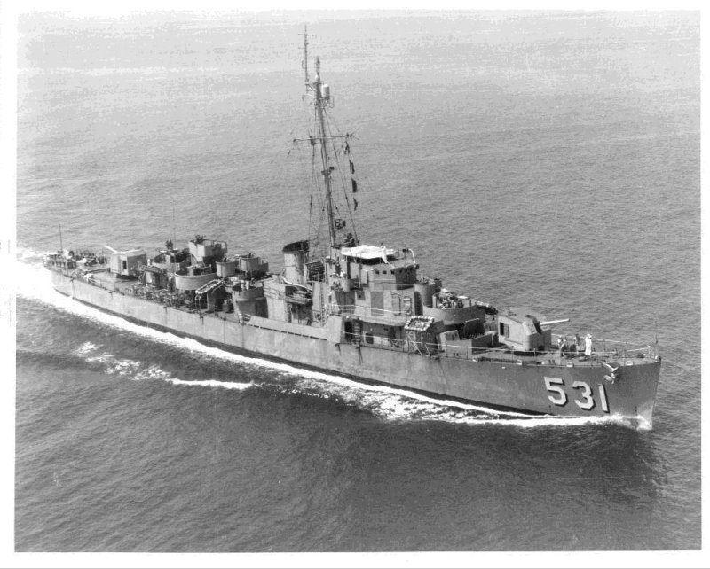 Destroyer Escort Photo Index DE- 531 USS EDWARD H. ALLEN