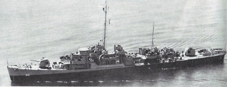 Destroyer Escort Photo Index DE- 531 USS EDWARD H. ALLEN