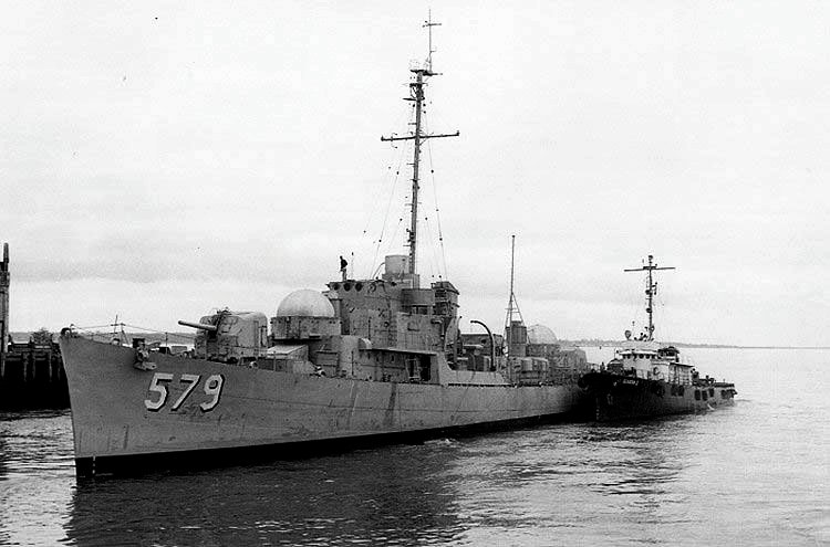 Destroyer Escort Photo Index DE 579 USS RILEY