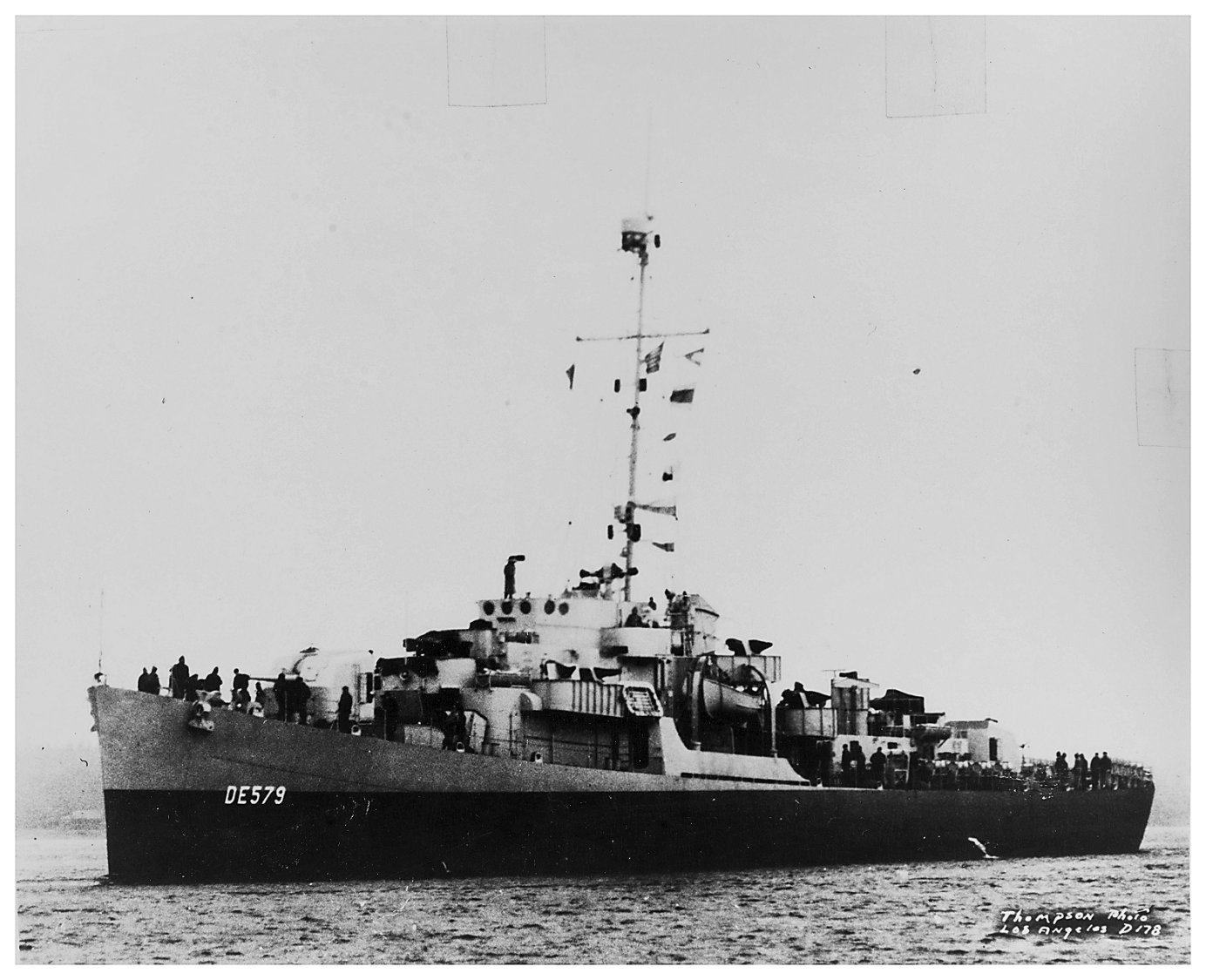Destroyer Escort Photo Index DE 579 USS RILEY