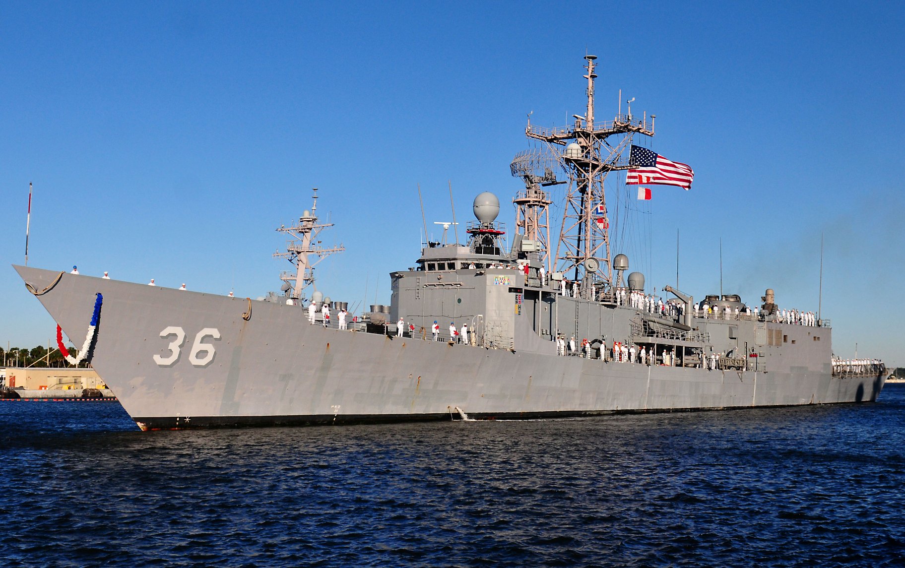Frigate Photo Index FFG-36 USS UNDERWOOD