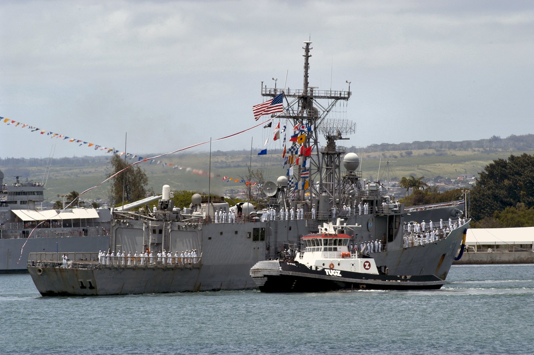 Frigate Photo Index FFG-57 USS REUBEN JAMES