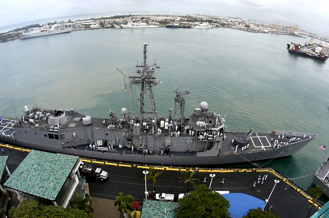 Frigate Photo Index FFG-57 USS REUBEN JAMES