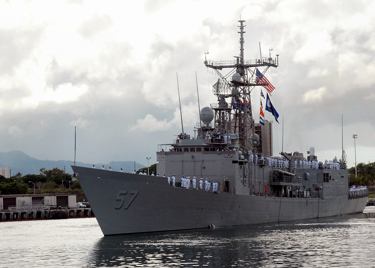 Frigate Photo Index Ffg 57 Uss Reuben James