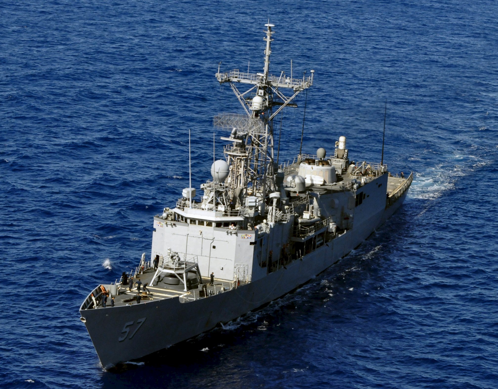 Frigate Photo Index FFG-57 USS REUBEN JAMES