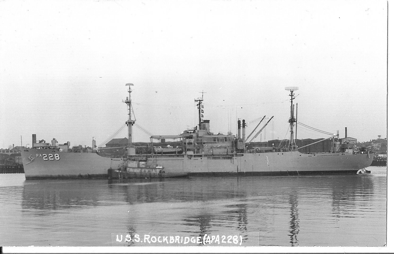 Amphibious Attack Transport Ship APA-228 Rockbridge